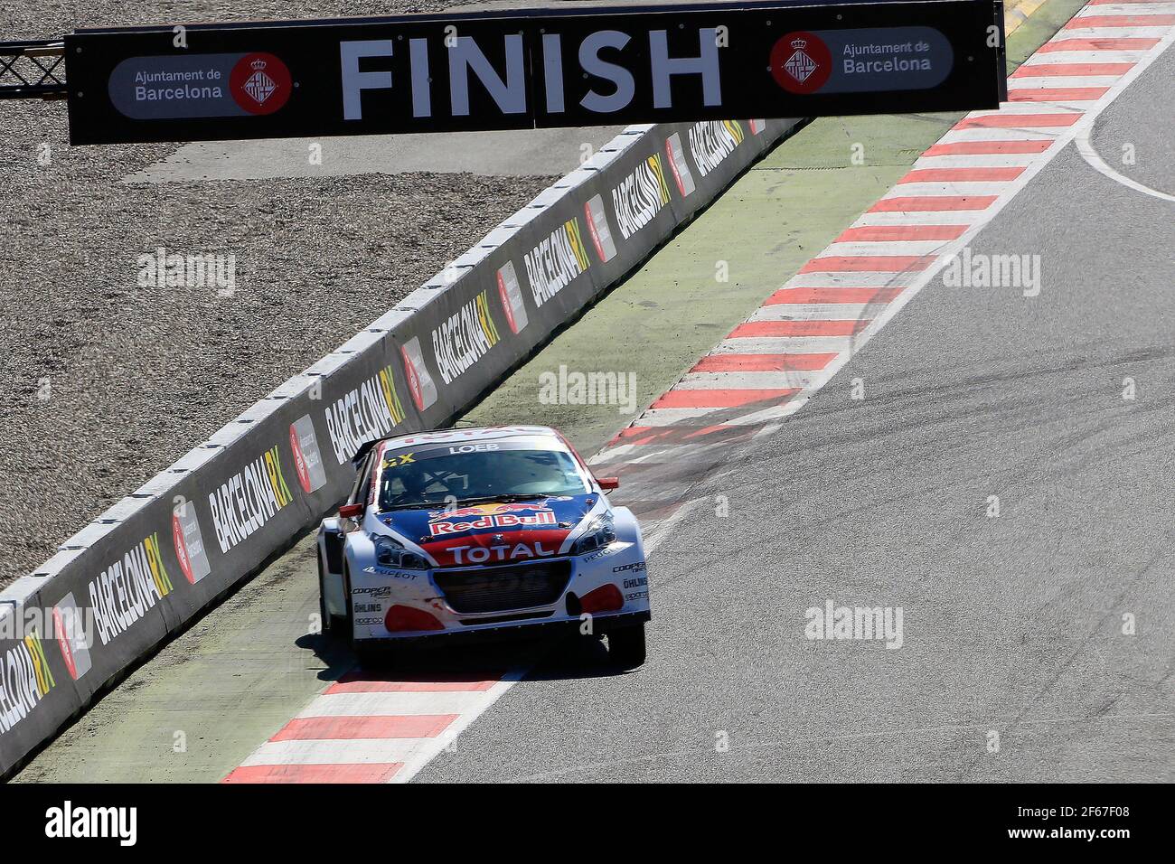 SEBASTIEN LOEB Team Peugeot-Hansen during the FIA WRX World Rallycross ...