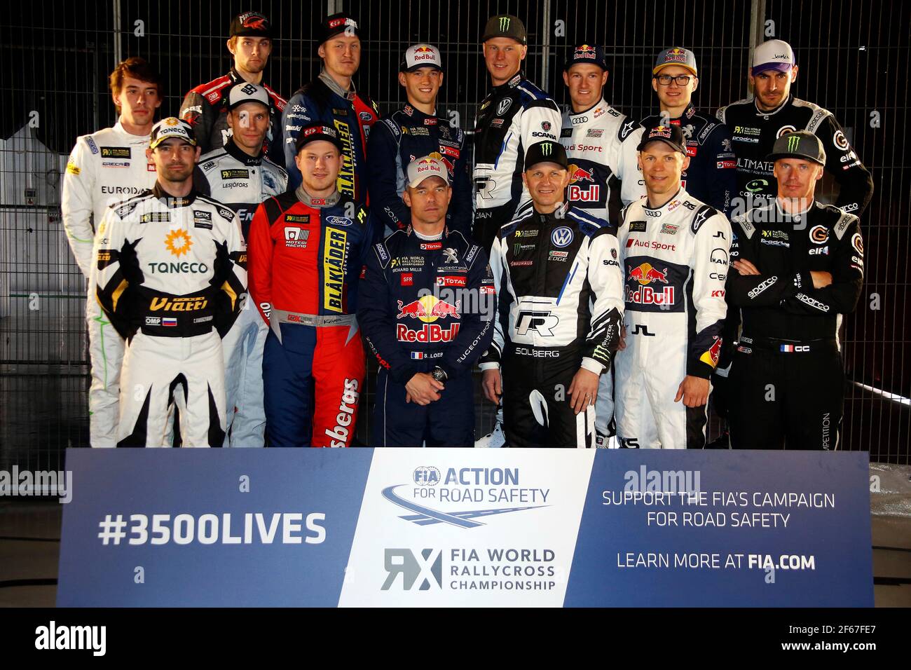 WRX2018 Permanent World Championship Drivers, during the FIA WRX World ...