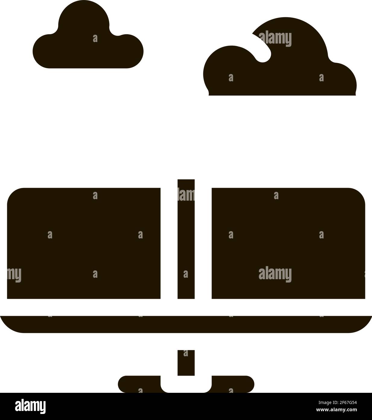 ramps for jumping icon Vector Glyph Illustration Stock Vector Image ...