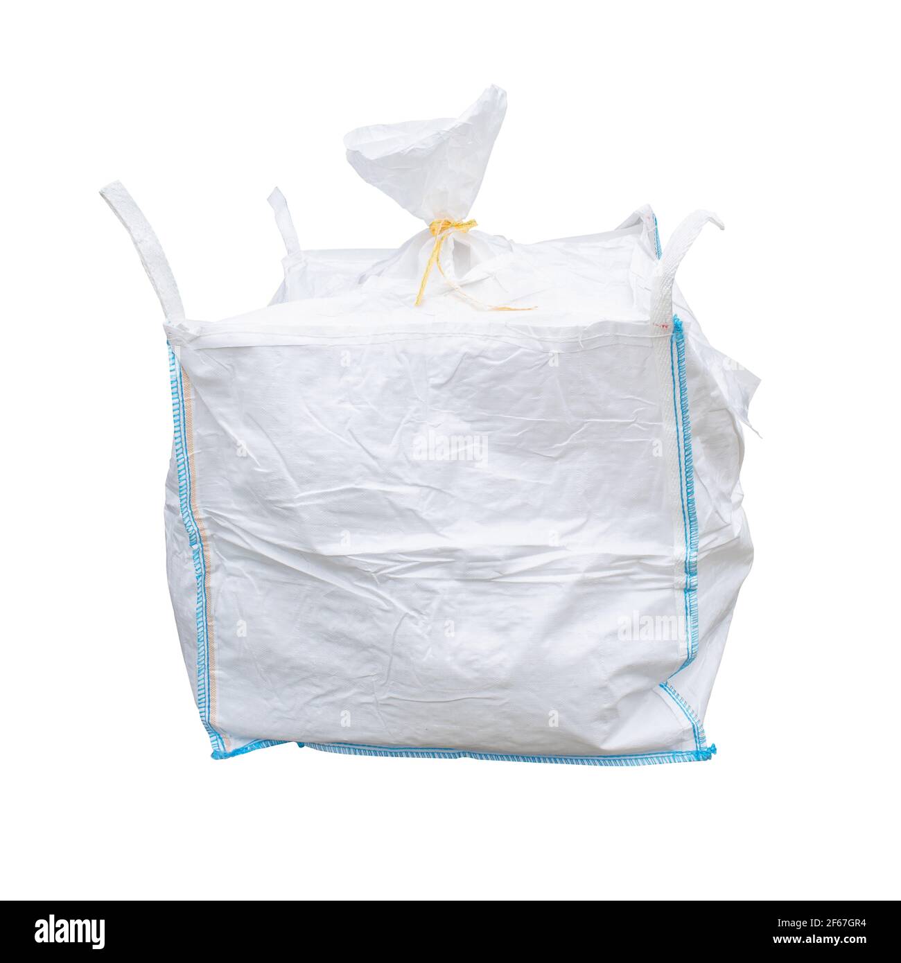 Large white bag isolated on a white background - Packshot Stock Photo ...