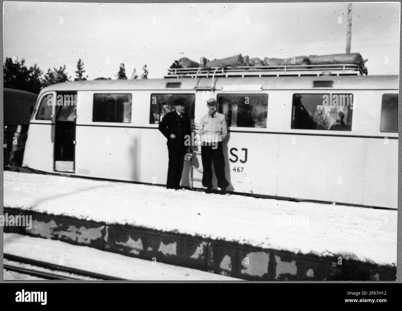 The state's railways, SJ Y01 467 Stock Photo - Alamy