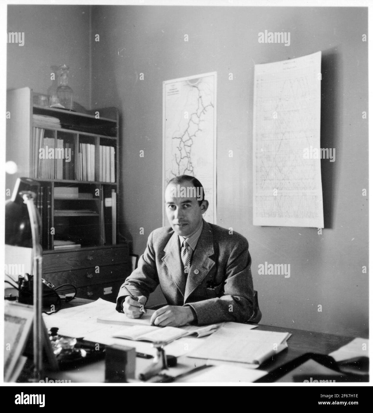 The state railways, SJ staff, staff traffic office, S.A.E. Eltman Stock ...