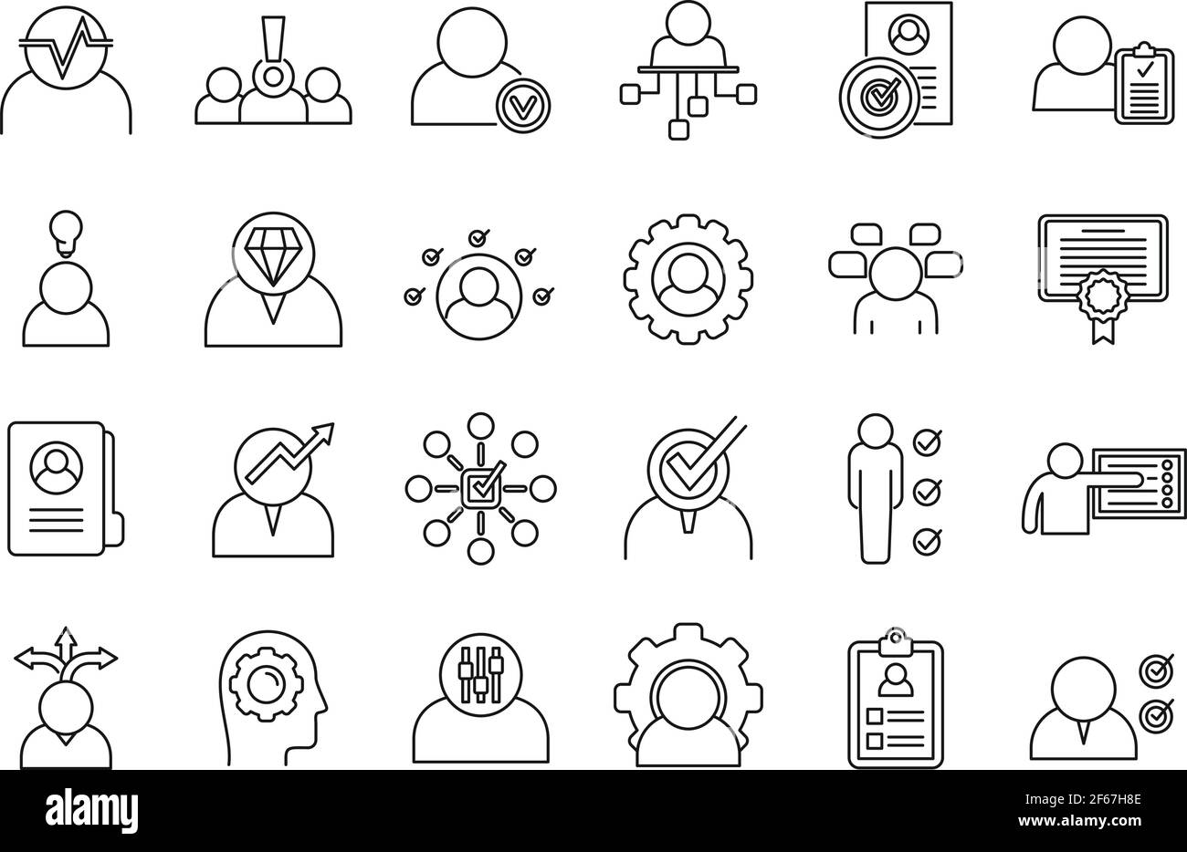 Personality test Stock Vector Images - Alamy