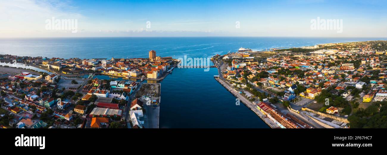 Curacao island aerial view hi-res stock photography and images - Alamy