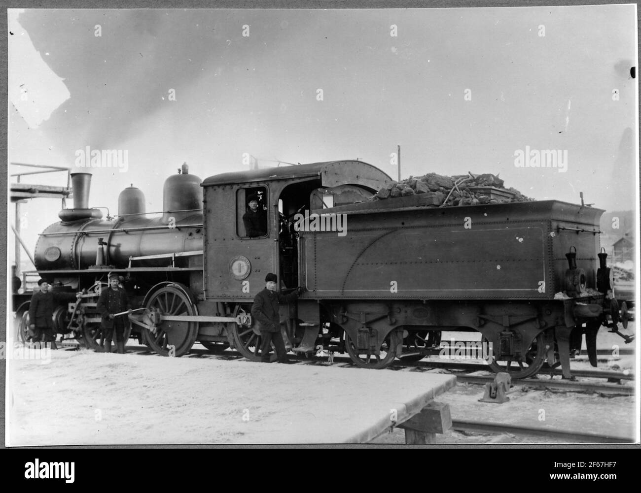 Dala Hälsingland Rail, DHDJ Lok 1 Stock Photo - Alamy