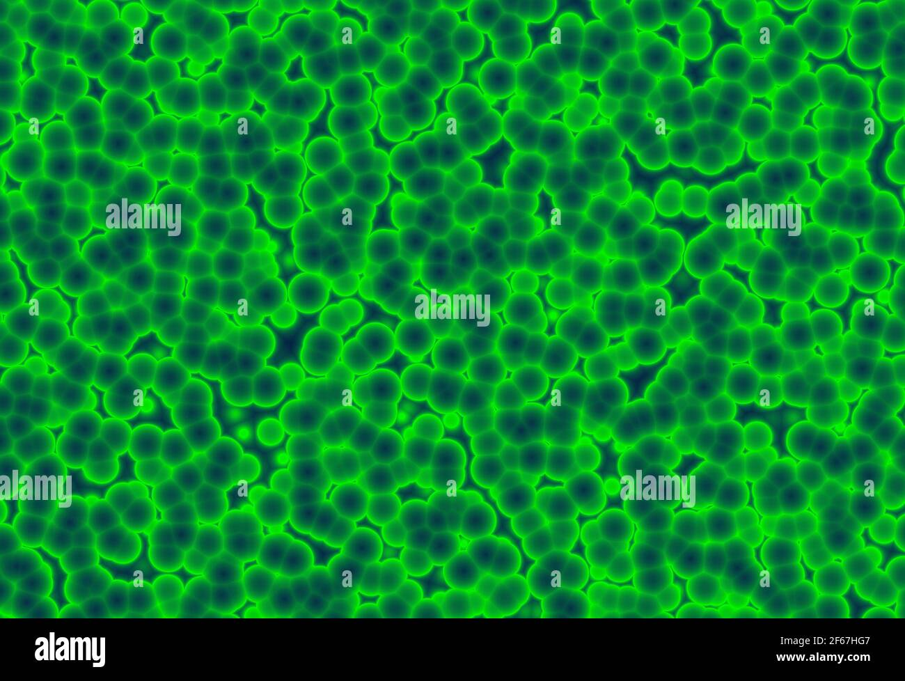 many mixed green bio cells backgrounds Stock Photo - Alamy