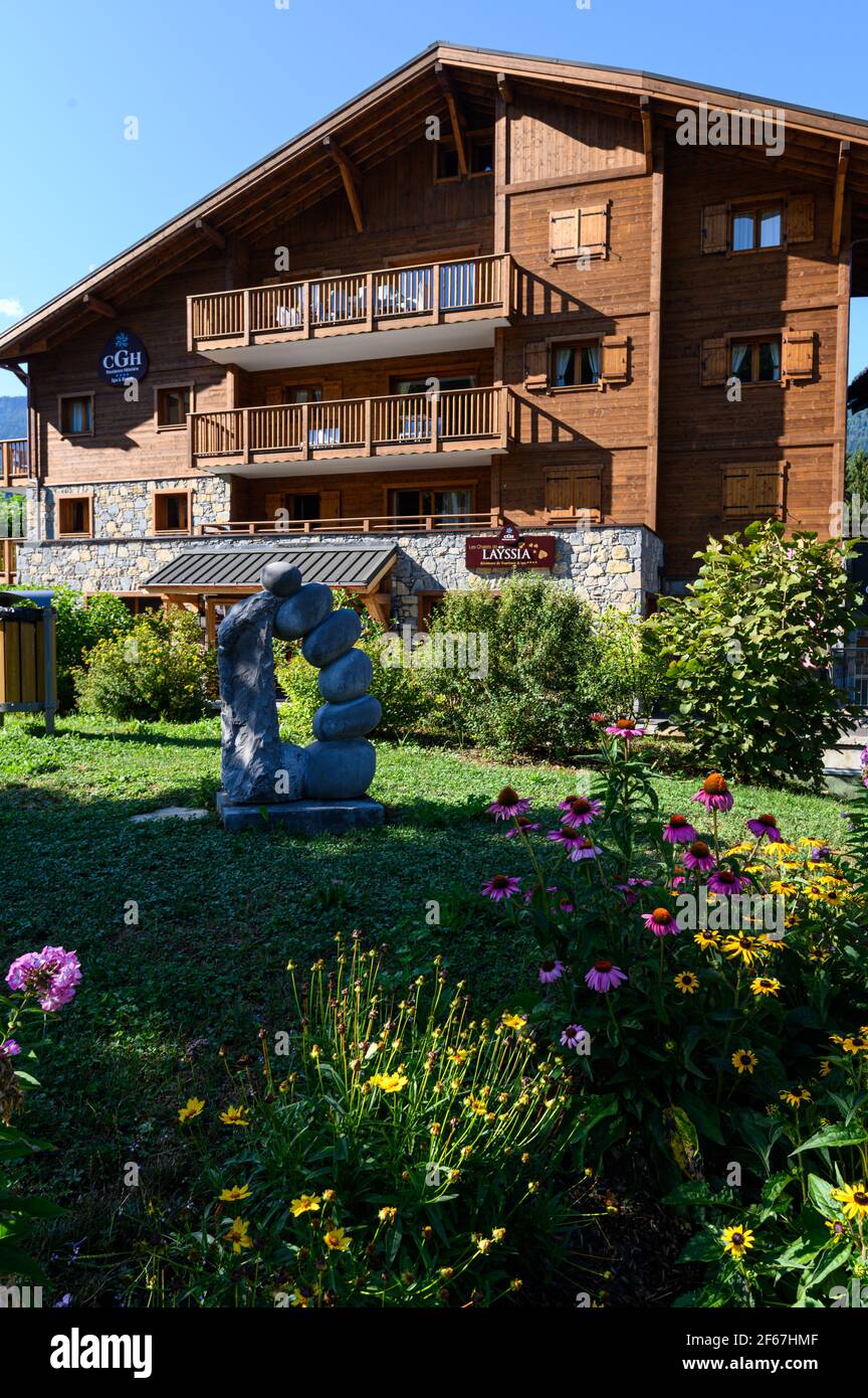 Samoens france village hi-res stock photography and images - Alamy