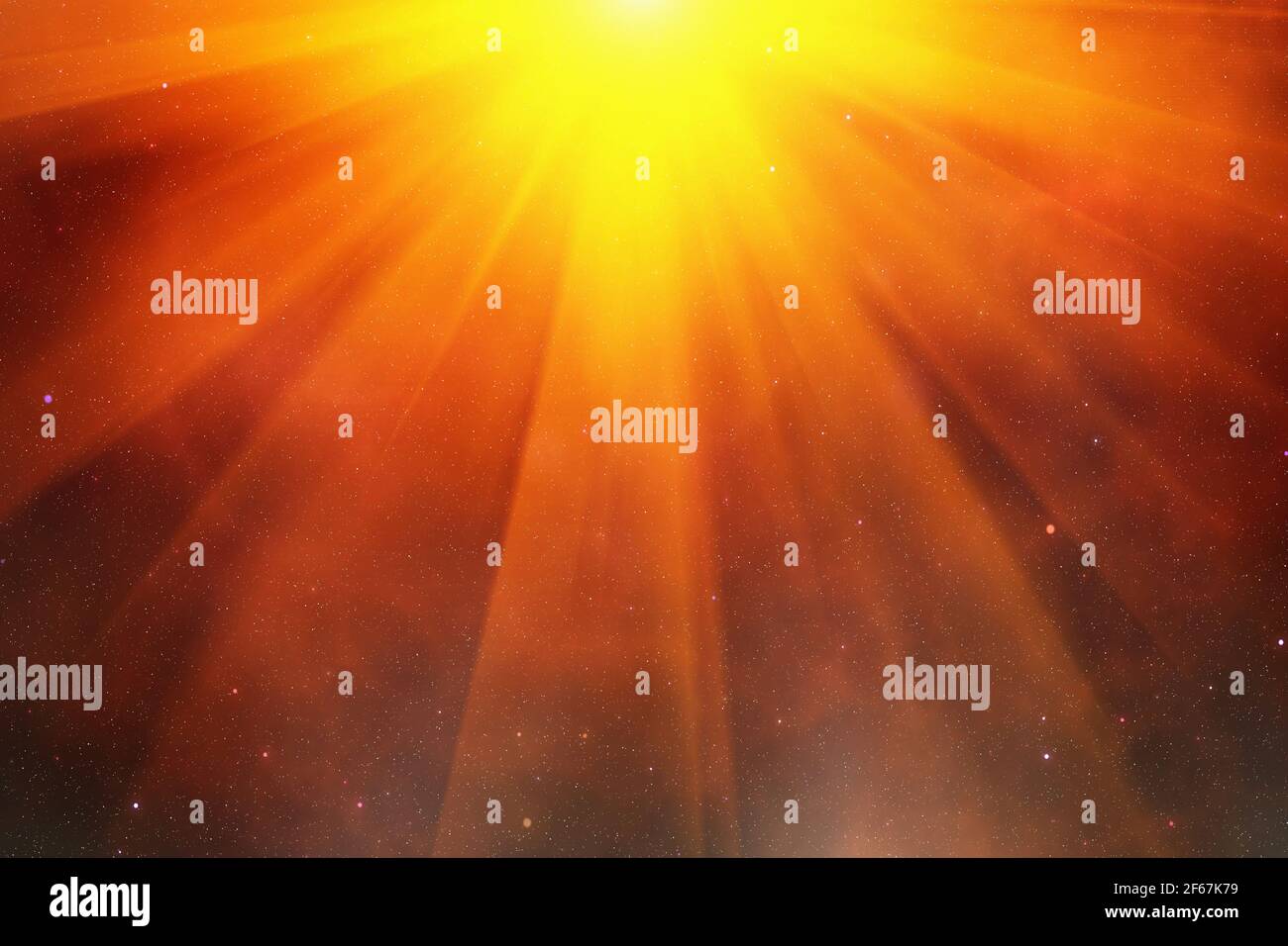 beauty view of space stars with sun rays backgrounds Stock Photo - Alamy
