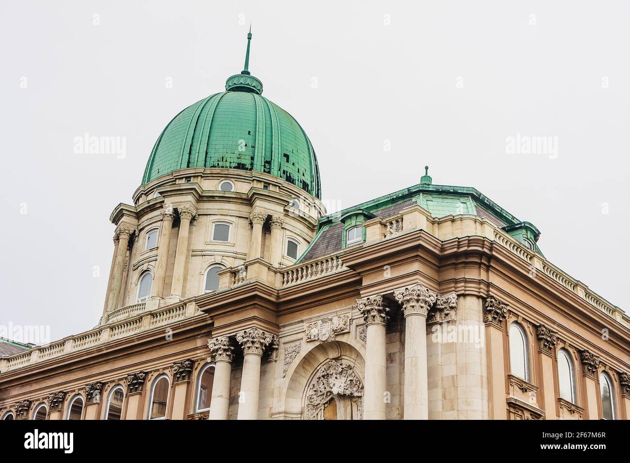 Buda Castle was built on the southern tip of Castle Hill in medieval ...