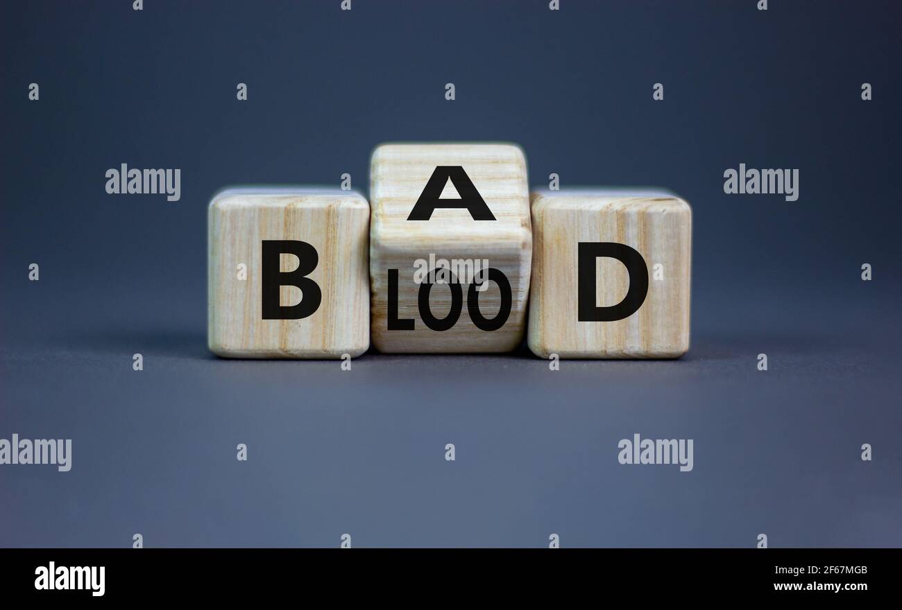 Breed bad blood symbol. Turned cubes and changed the word 'bad' to ...