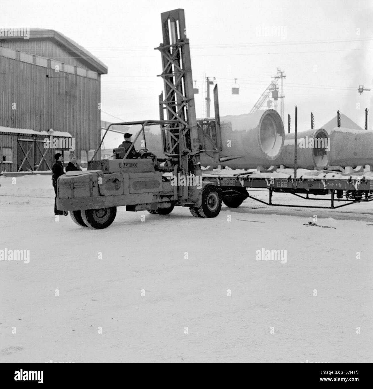 AB State Forest Industries, Assi, Piteå Stock Photo - Alamy