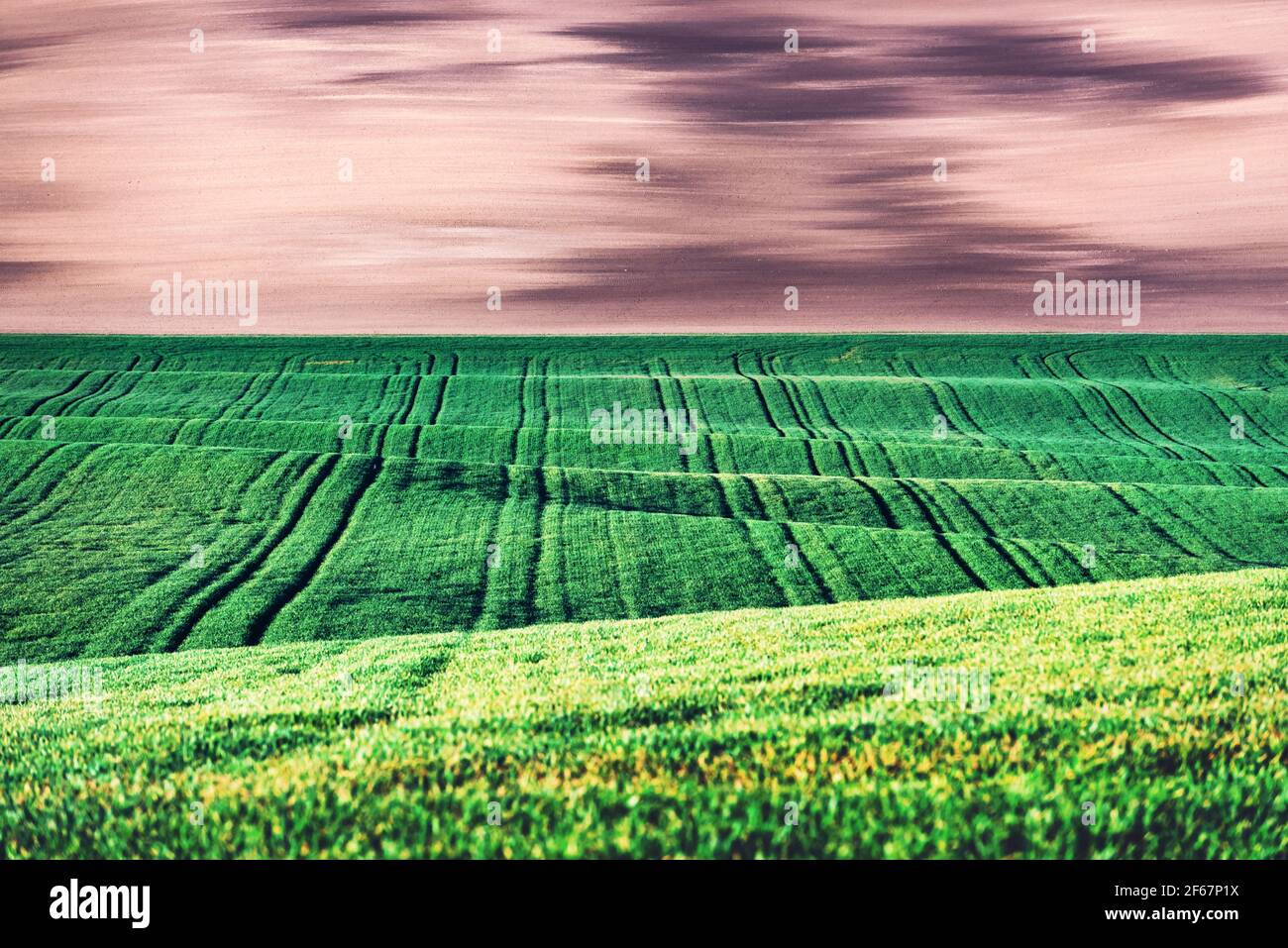 Abstract rural view hi-res stock photography and images - Alamy