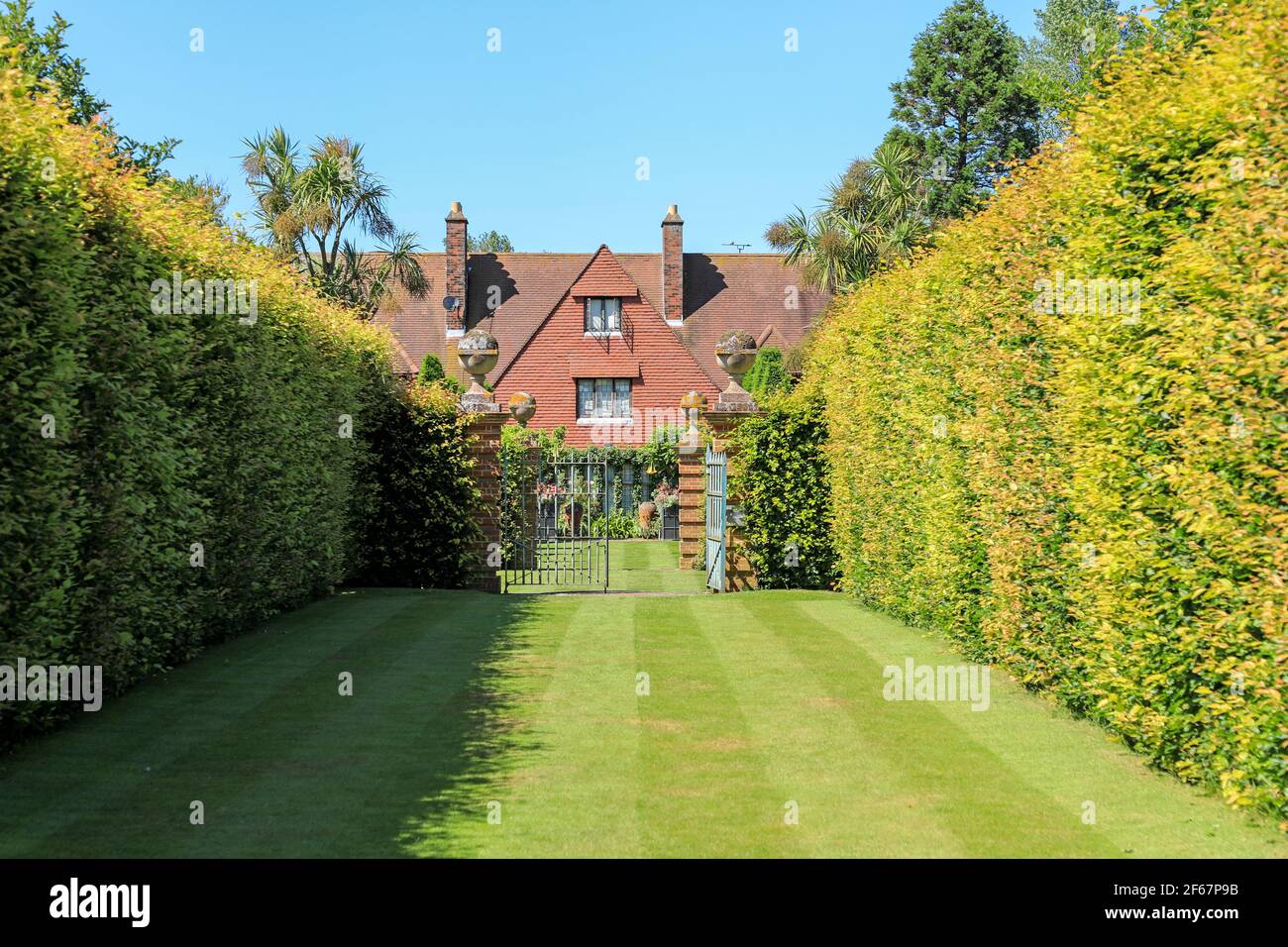 The King's Walk at East Ruston Old Vicarage Garden, East Ruston ...