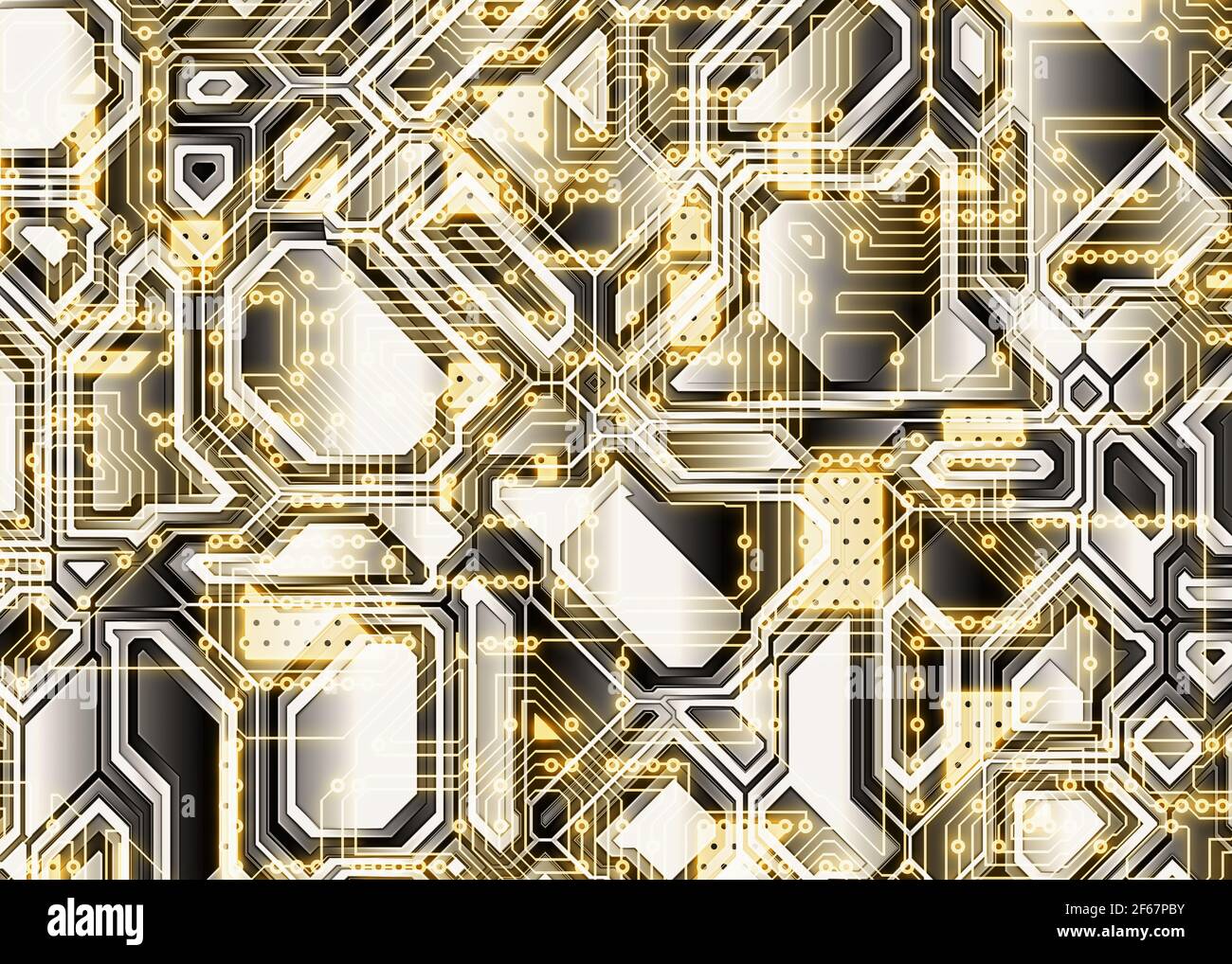 multiple tech futuristic abstract modern technology backgrounds Stock ...