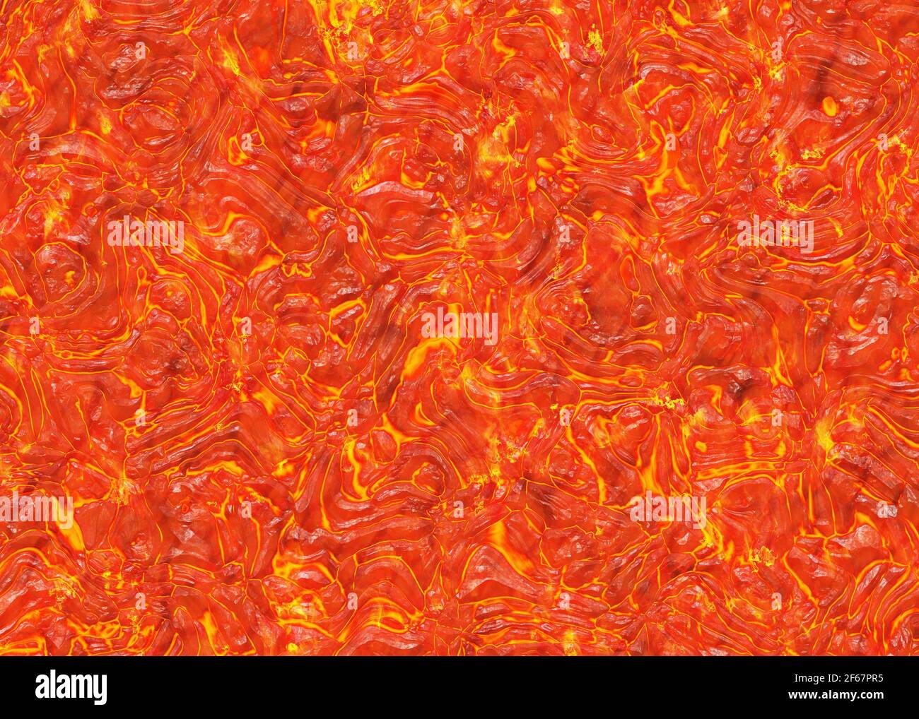 heat red boiling liquid lava texture of eruption volcano Stock Photo ...