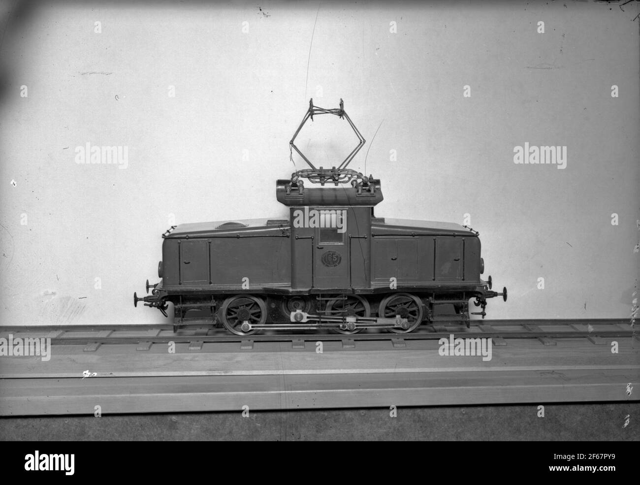 1:10 Model of SJ UB 165; Railway museum Stock Photo - Alamy