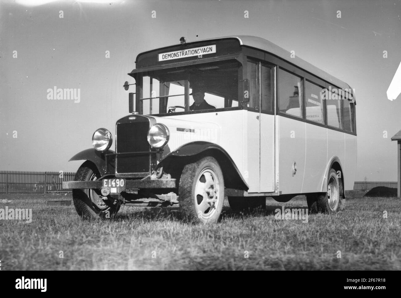 ASJ's demonstration bus, Volvo. The body manufactured by the limited ...