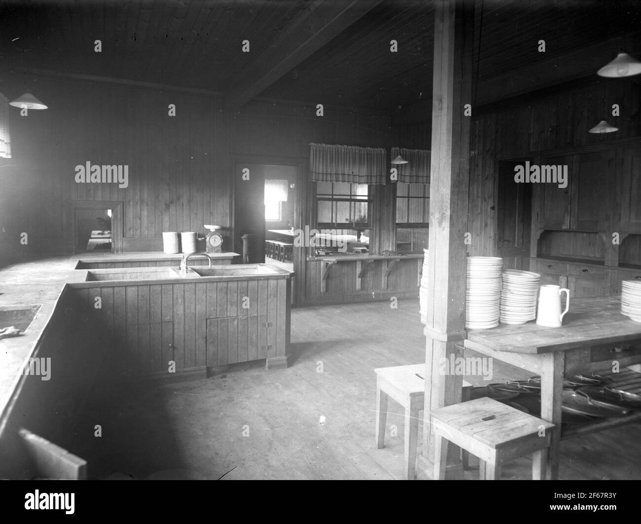The central kitchen of Krylbo Stock Photo - Alamy
