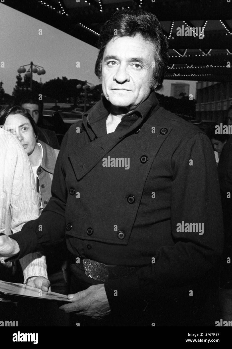 Johnny Cash May 7, 1980 Credit: Ralph Dominguez/MediaPunch Stock Photo ...