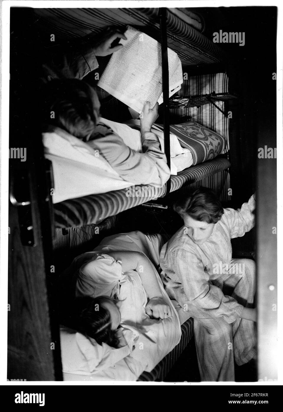 Traveling with 3rd class sleeping. The state's railways, SJ ABO2C Stock ...