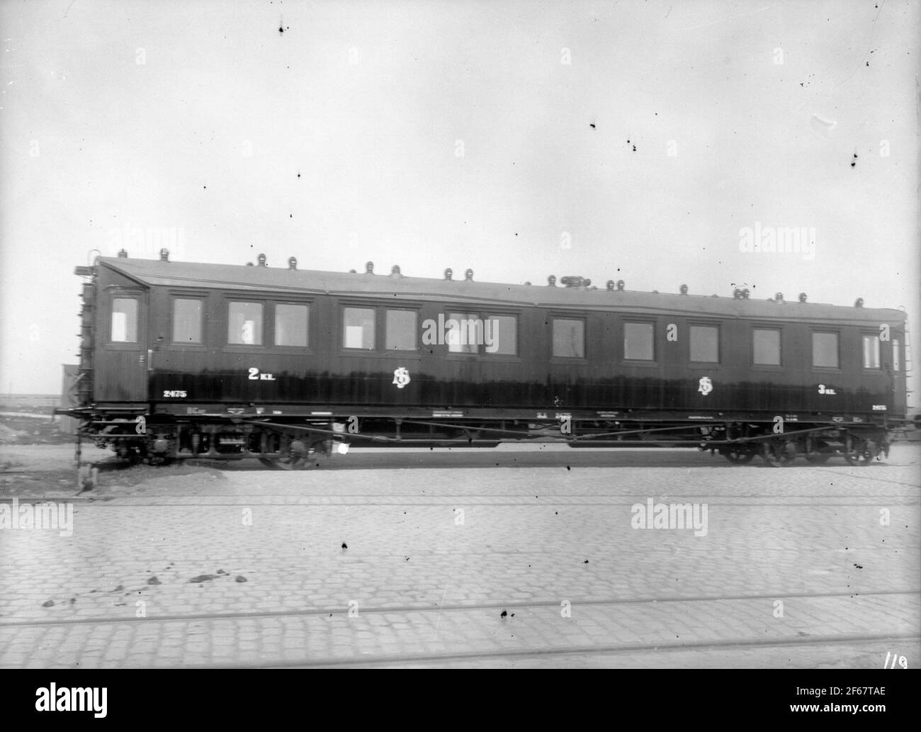 The state railways, SJ BCO7 2475. Manufactured by Kockums after ...