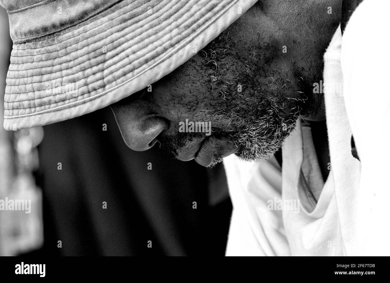 Homeless and living on the streets Stock Photo - Alamy