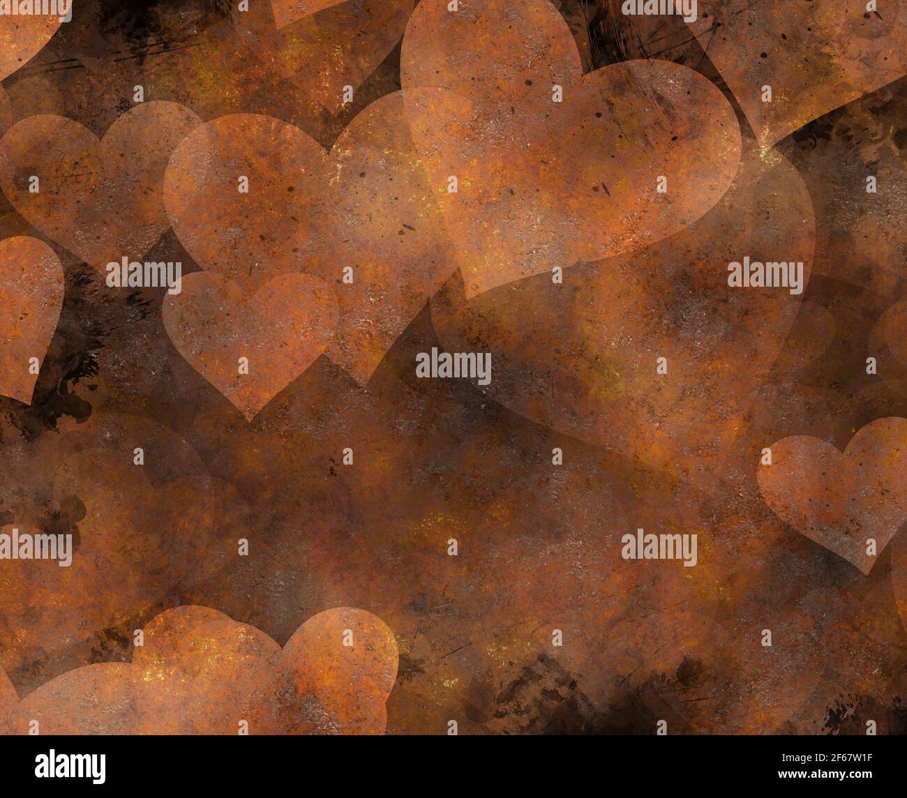 Rusty hearts hi-res stock photography and images - Alamy