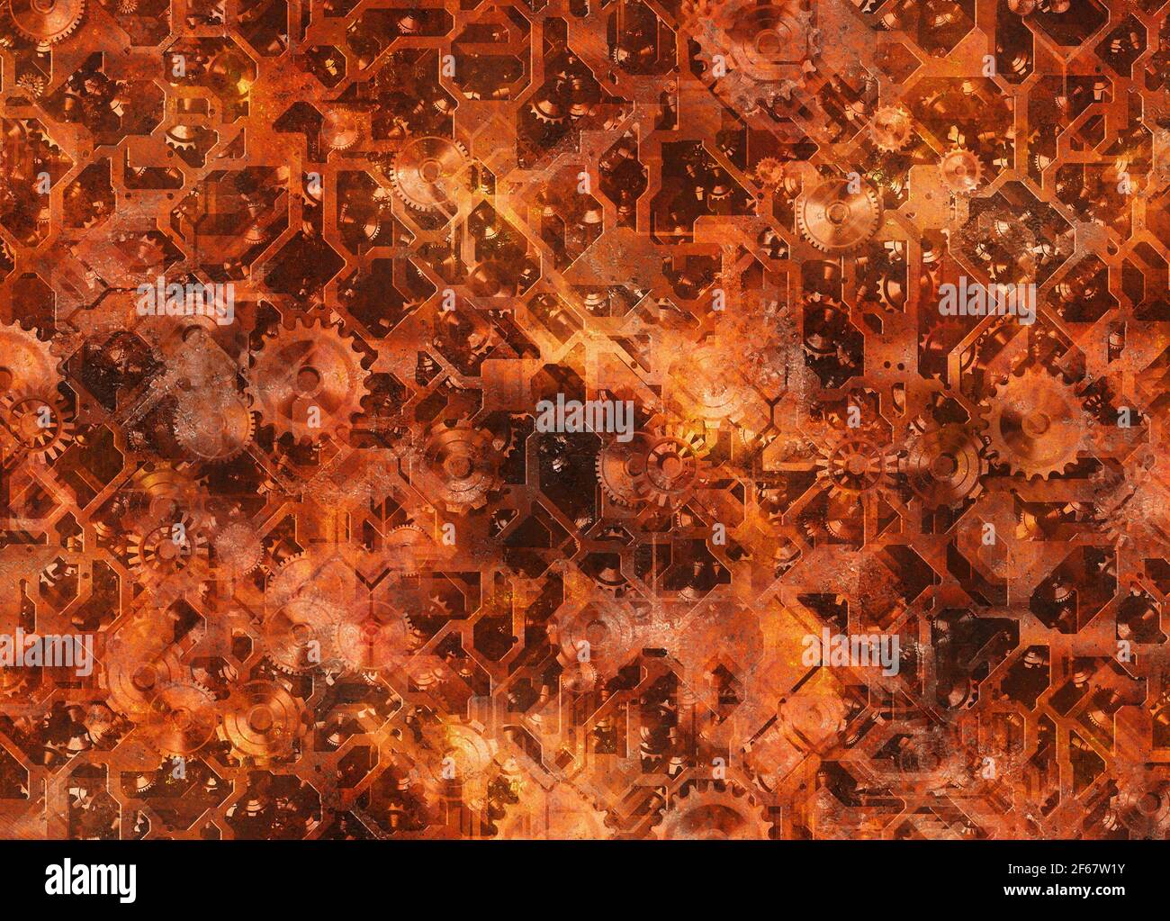 abstract gear grained rusty background Stock Photo - Alamy