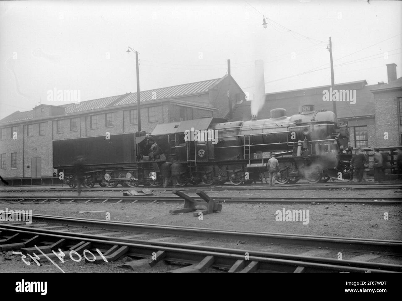 The state railways, SJ, 1474, was SJ's largest steam locomotive and was ...