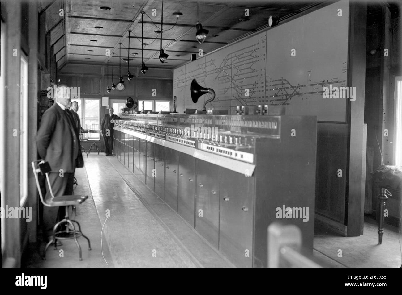 Interior from new switchgear Stock Photo - Alamy