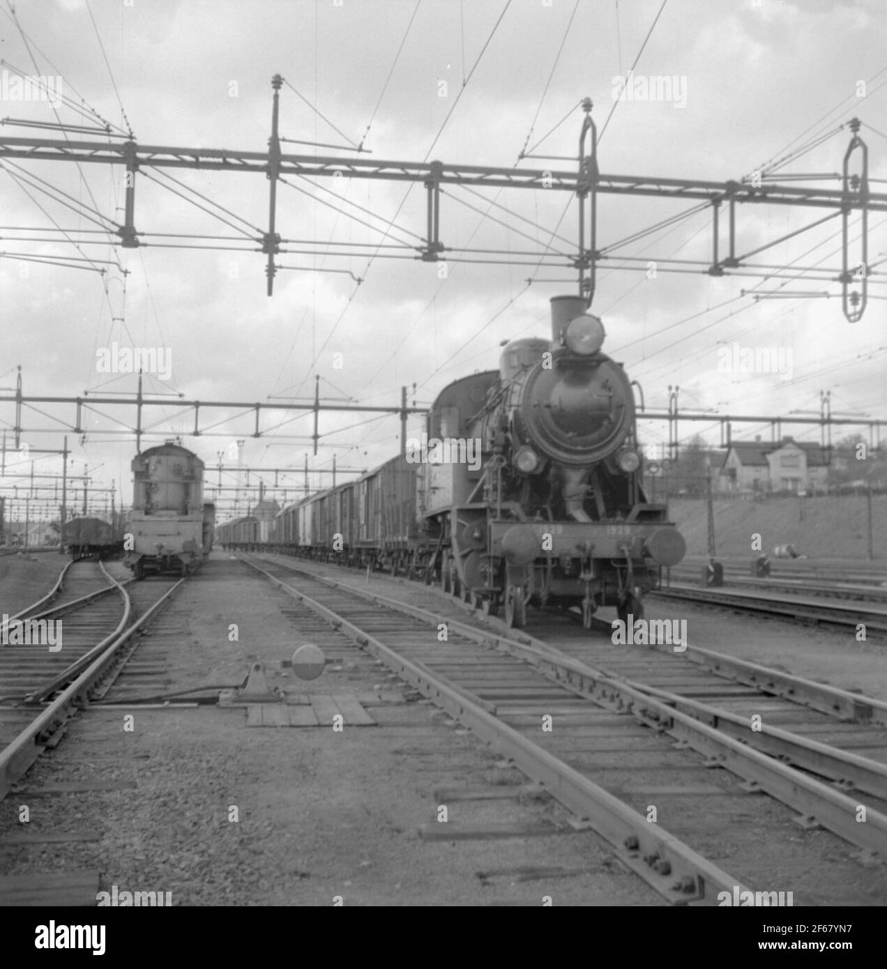 National railways, SJ S1 1929 by train Stock Photo - Alamy