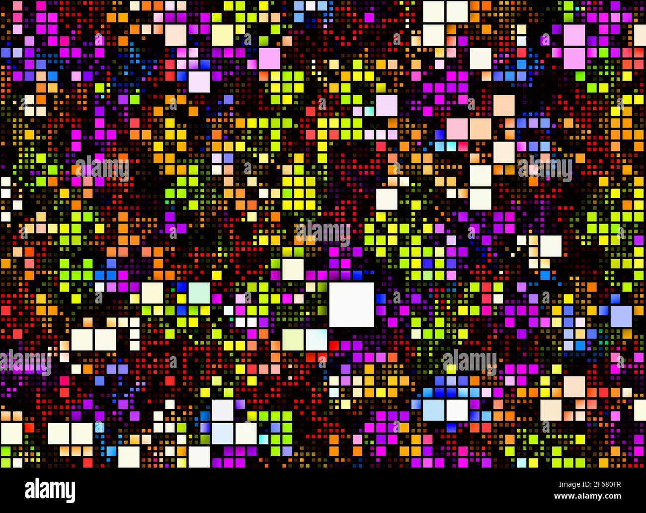 abstract multicolored bright squares background Stock Photo - Alamy