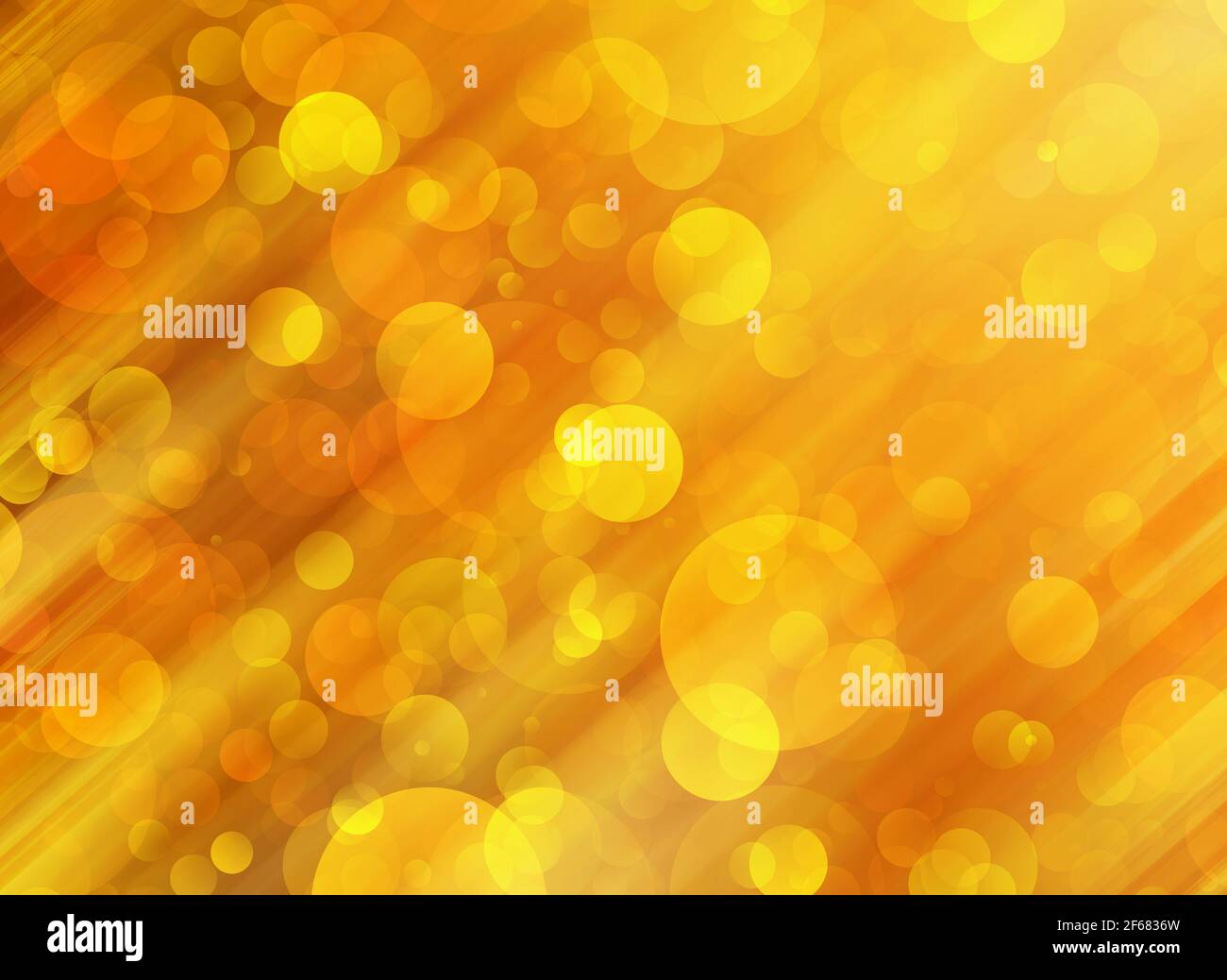 Warm Round Shapes in Chaotic Arrangement. Bokeh backgrounds Stock Photo ...