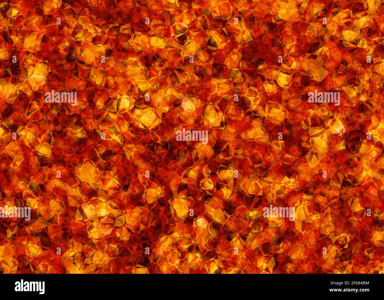 fire crystal abstract texture. cubism painted backgrounds Stock Photo ...