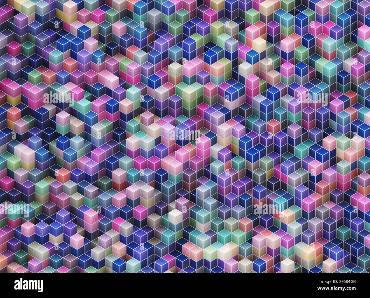 building structure from cubes. Abstract architecture backgrounds Stock ...