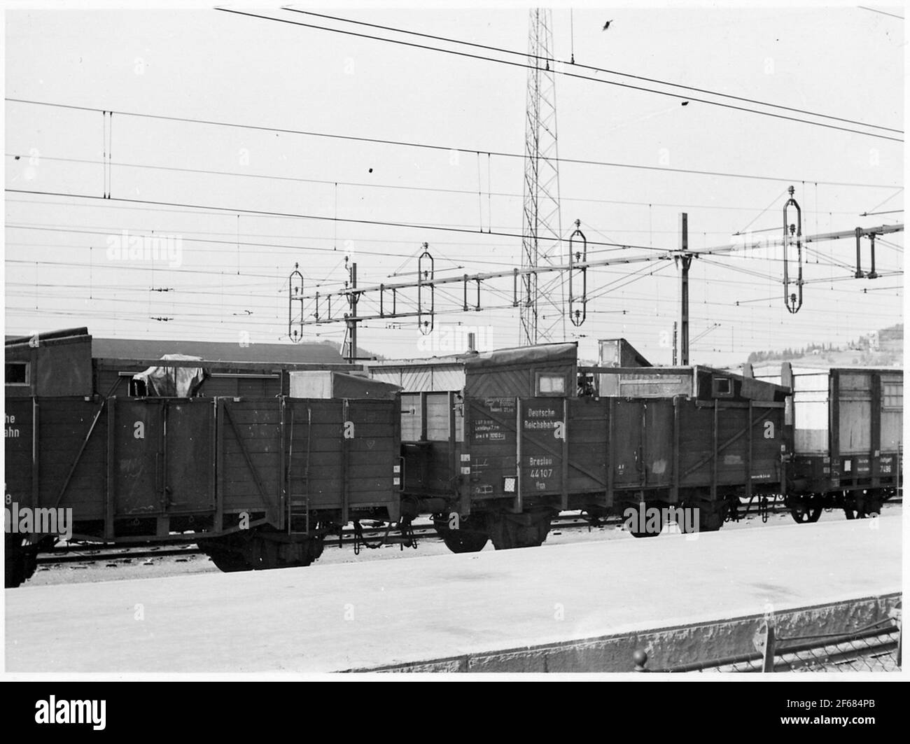 Wwii Military Cargo Trains Mars WWII Soviet Border Guards