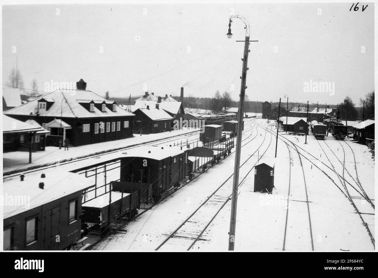 The railroad in Charlottenberg Stock Photo - Alamy
