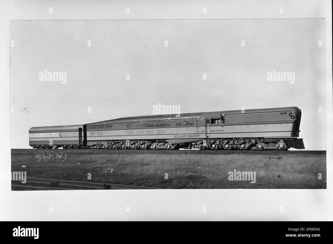 C & O steam turbine electrical locomotive Stock Photo - Alamy