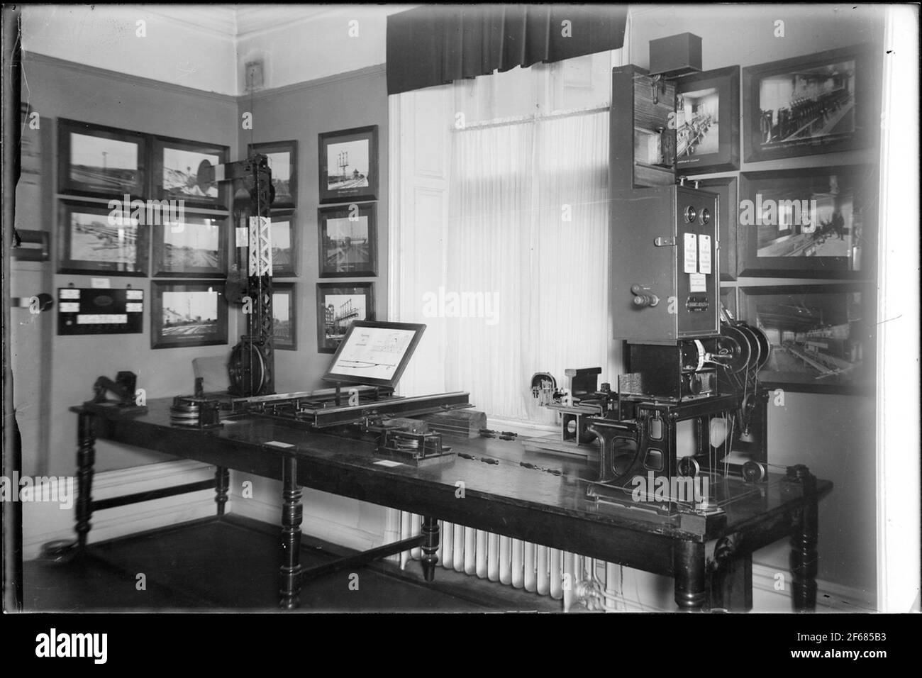 The signal room Stock Photo - Alamy