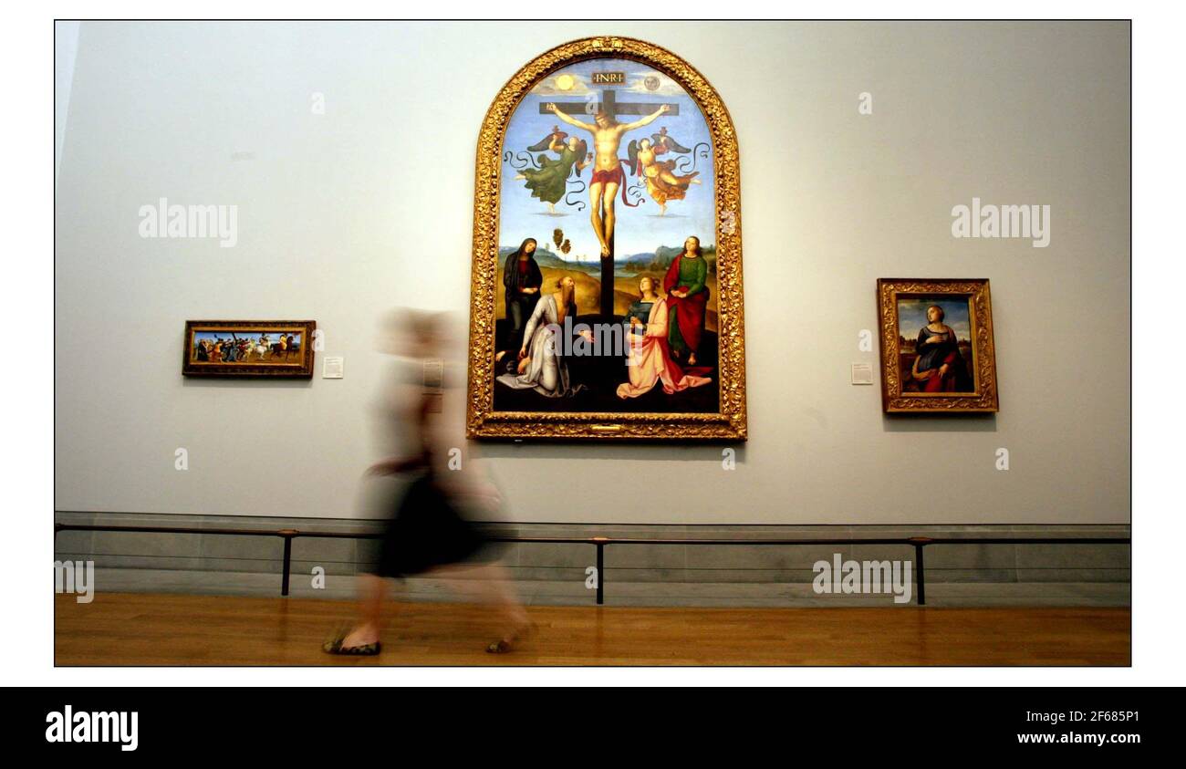 The mond crucifixion the crucified christ with the virgin mary hi-res stock photography and ...