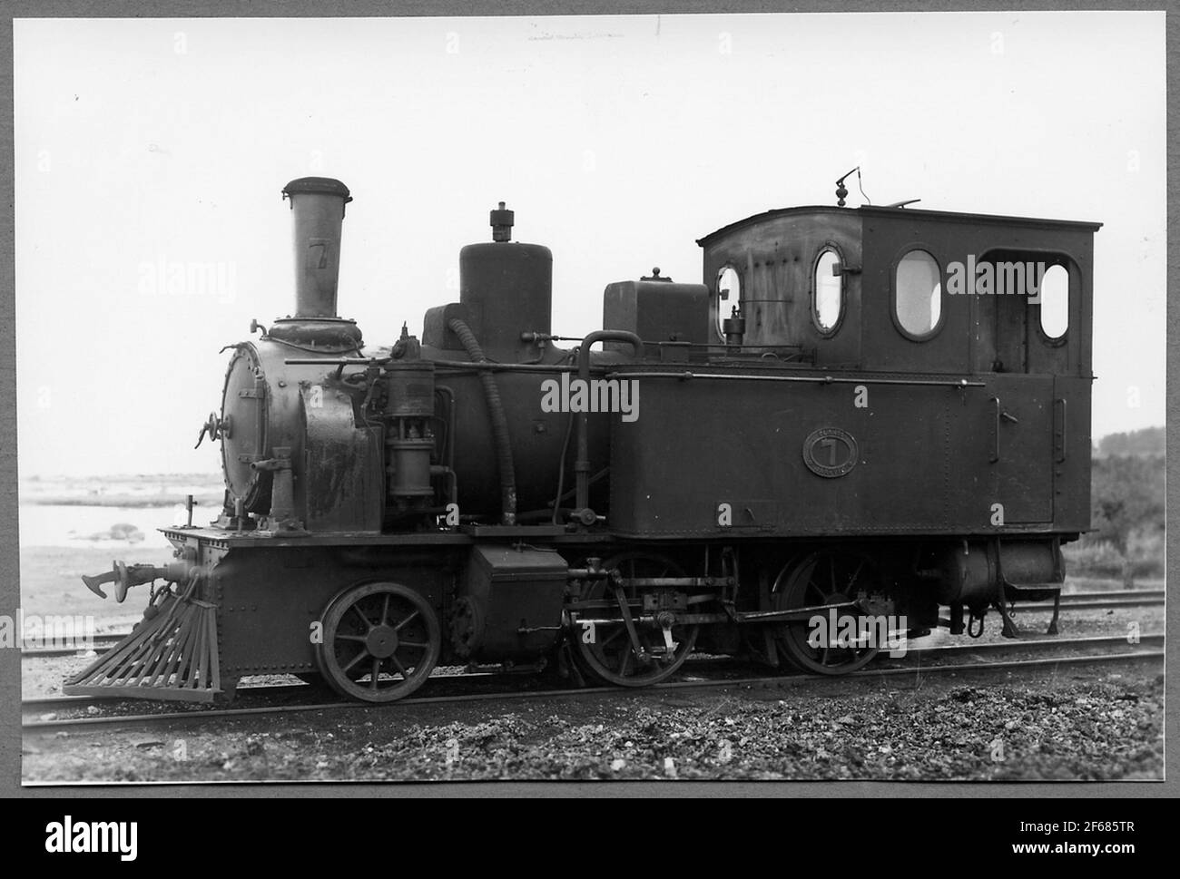 Öland rail, ÖJ Lok 7 Stock Photo - Alamy