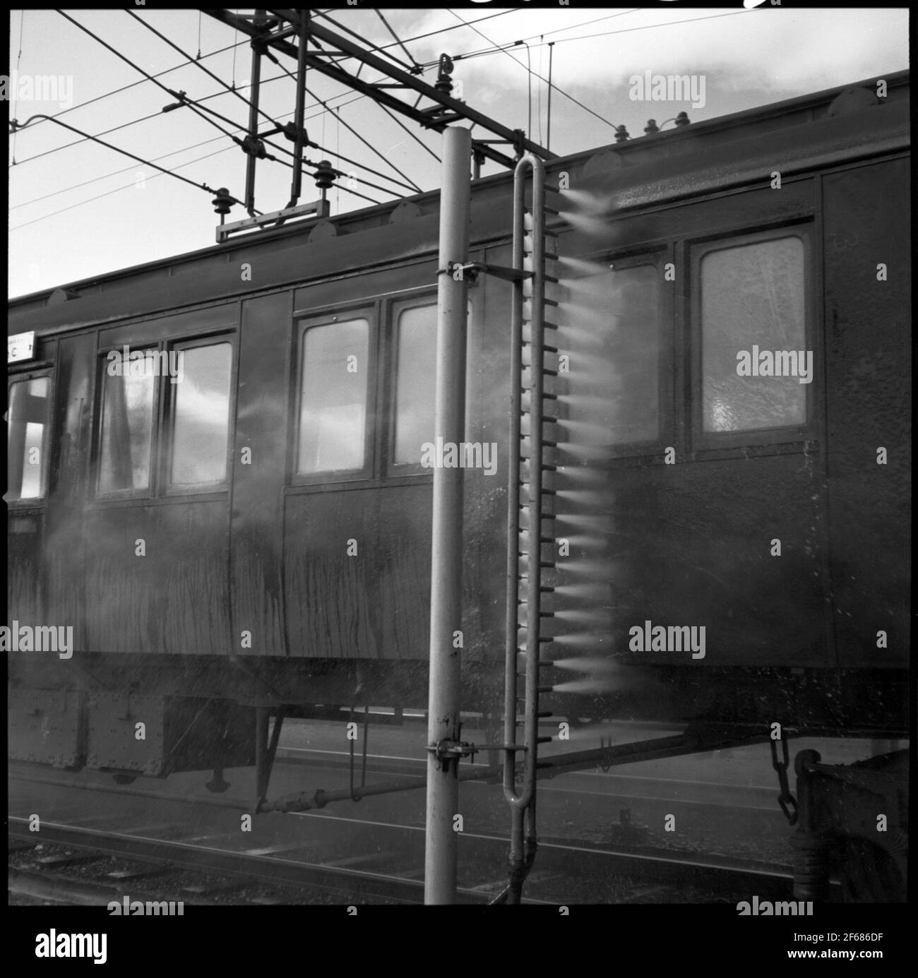 Carriage wash in Hagalund Stock Photo - Alamy