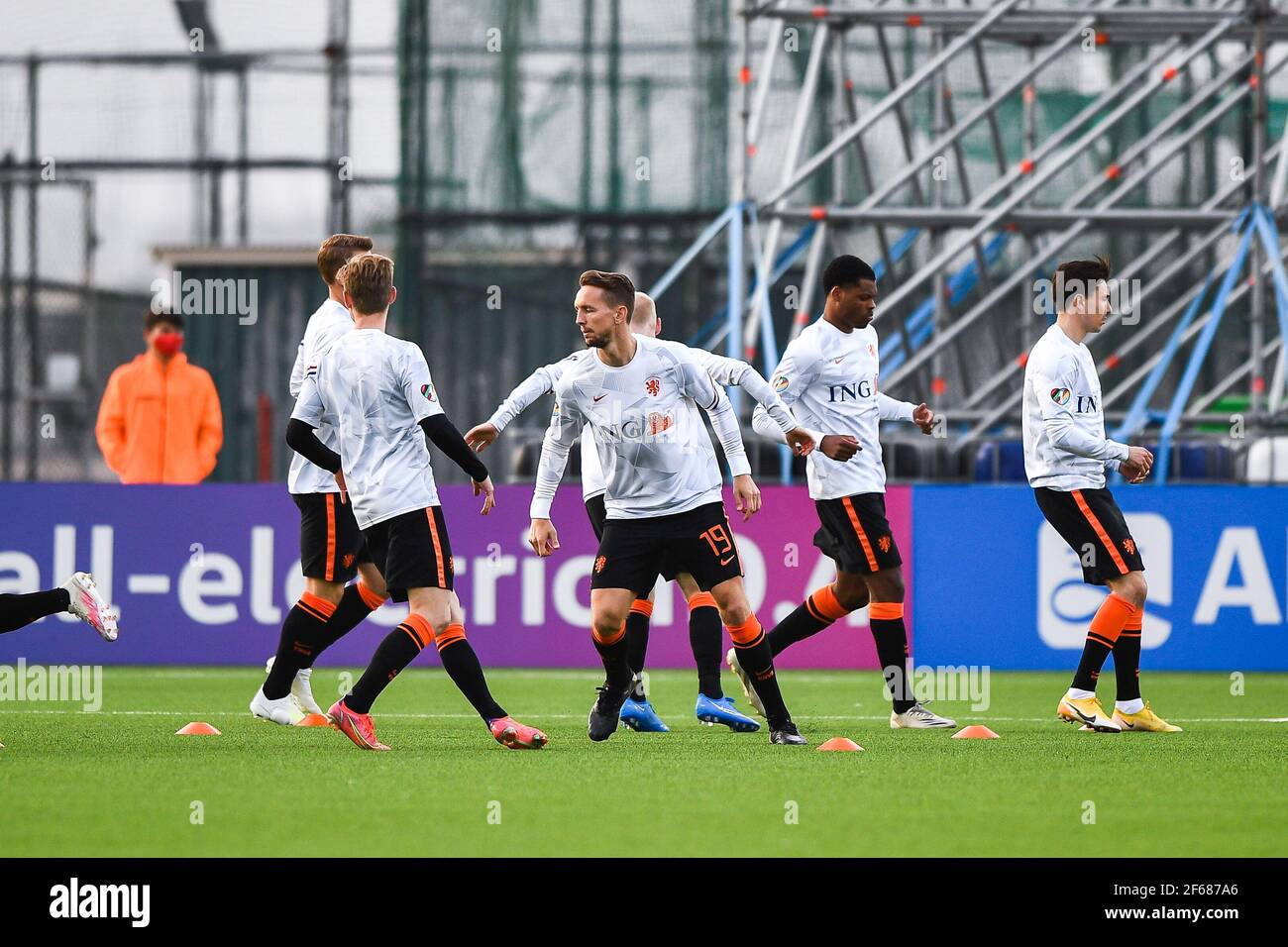 GIBRALTAR, GIBRALTAR - MARCH 30: Team the Netherlands during the FIFA ...