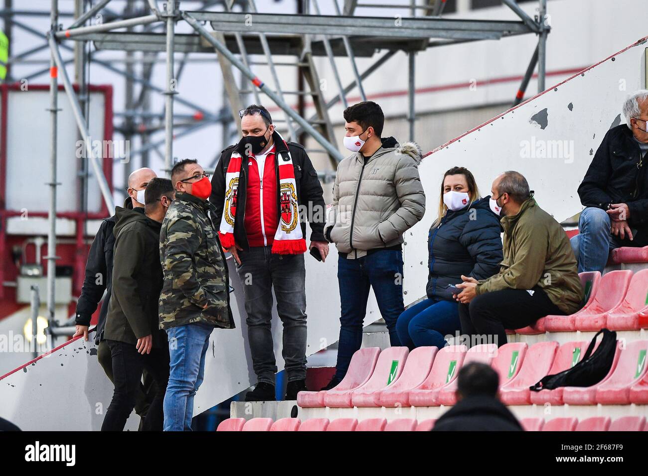 GIBRALTAR, GIBRALTAR - MARCH 30: Supporters during the FIFA World Cup ...
