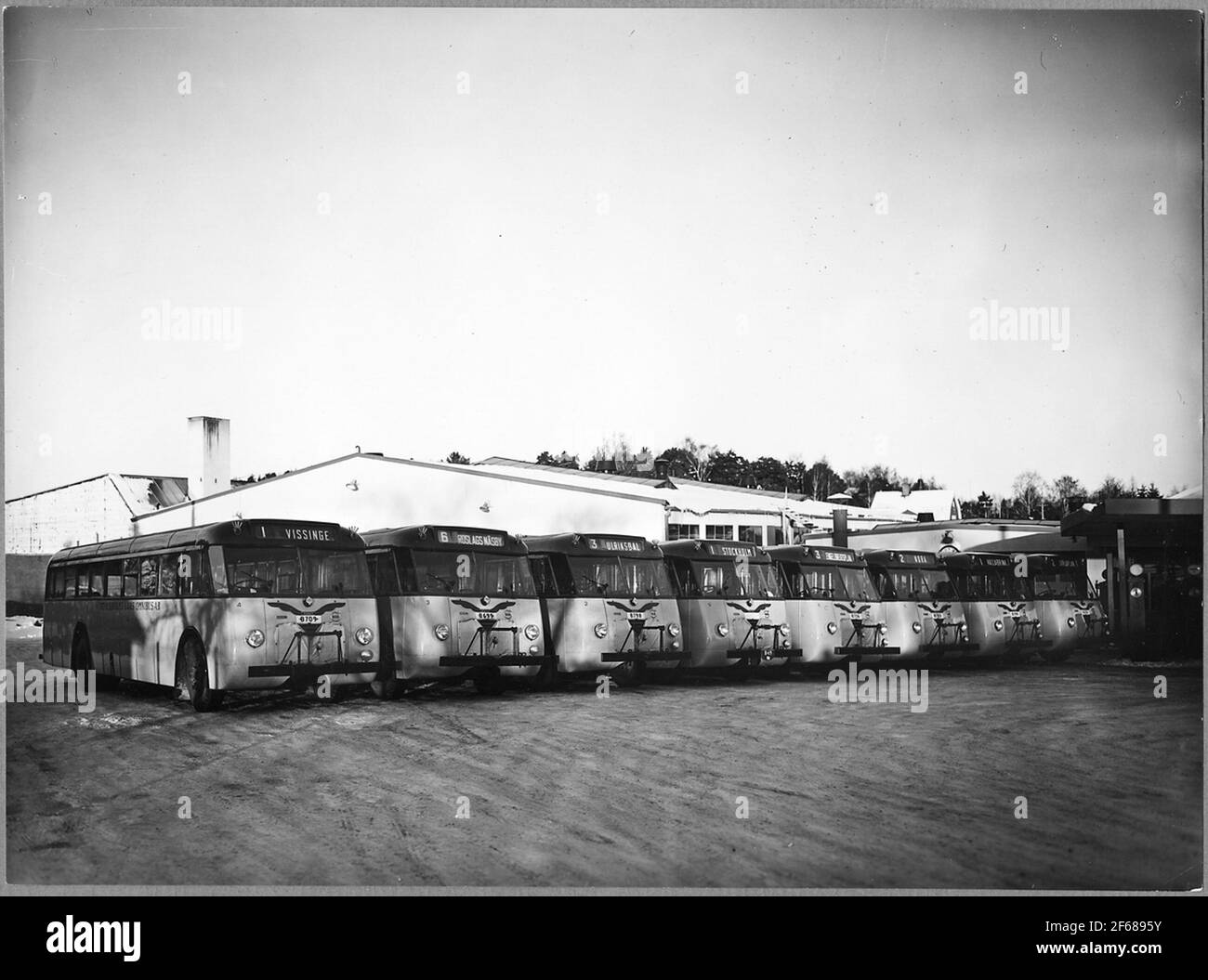 Volvo B 532. Stockholm County Omnibus AB, SLO. (Stockholm-Roslagen's ...