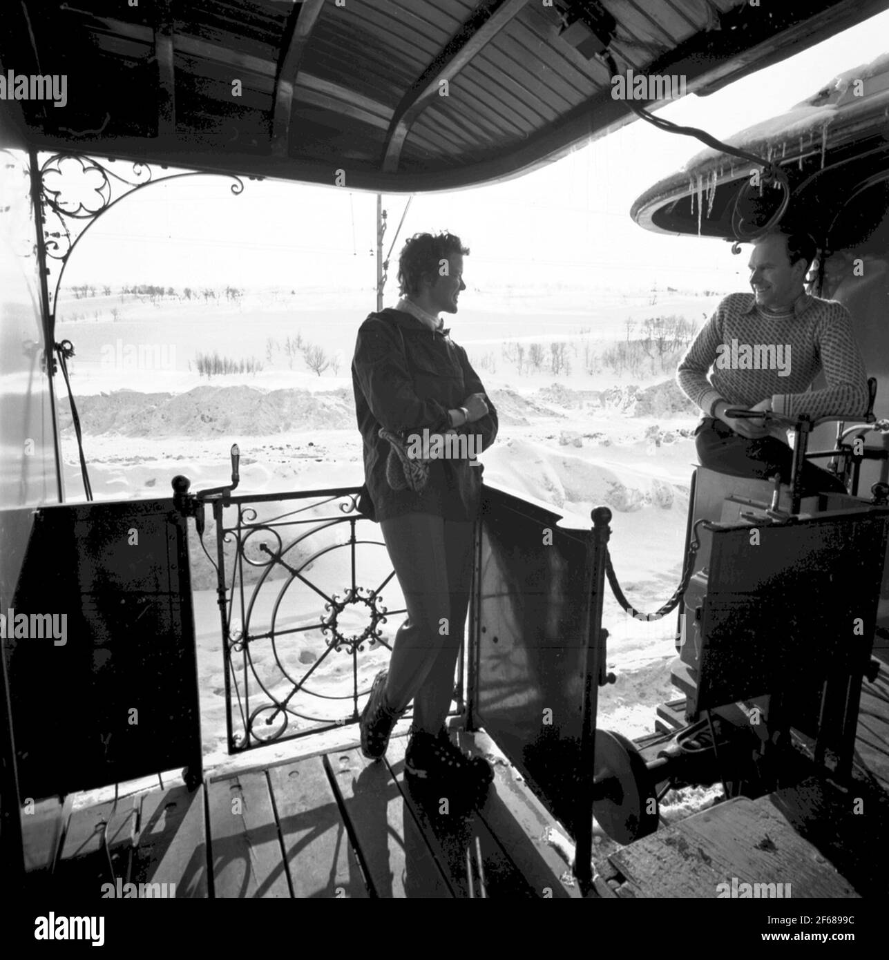 Train station in mountain Black and White Stock Photos & Images - Alamy