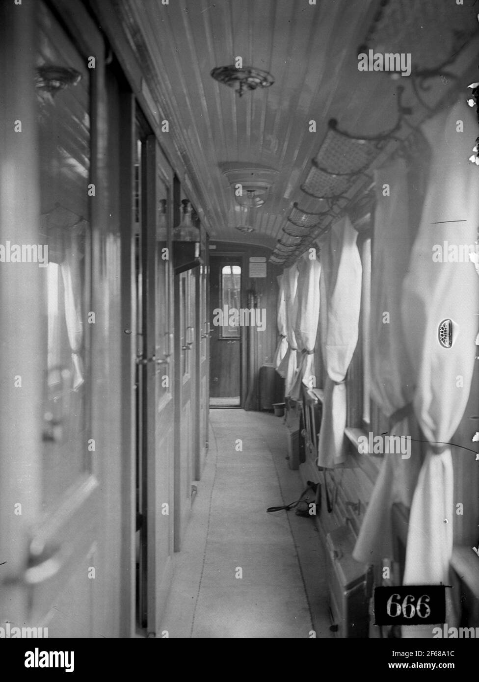 Interior passenger car, corridor Stock Photo - Alamy