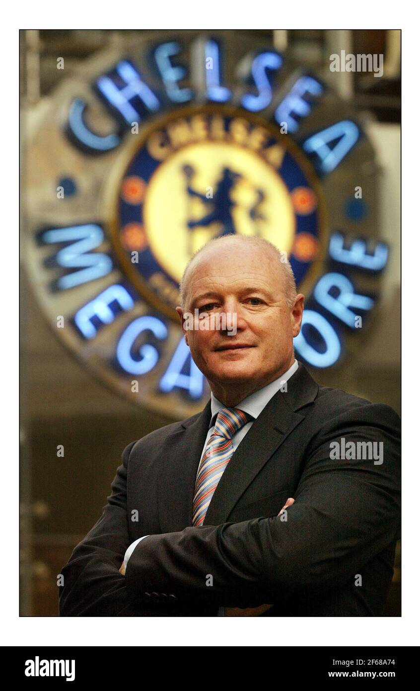 Peter Kenyon Chief Executive of Chelsea Football Club at Stamford ...