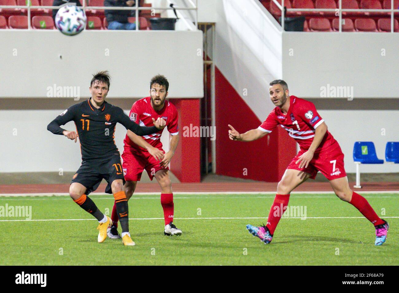 Gibraltar, Gibraltar, 30-03-2021, football, , European Qualifiers Group ...