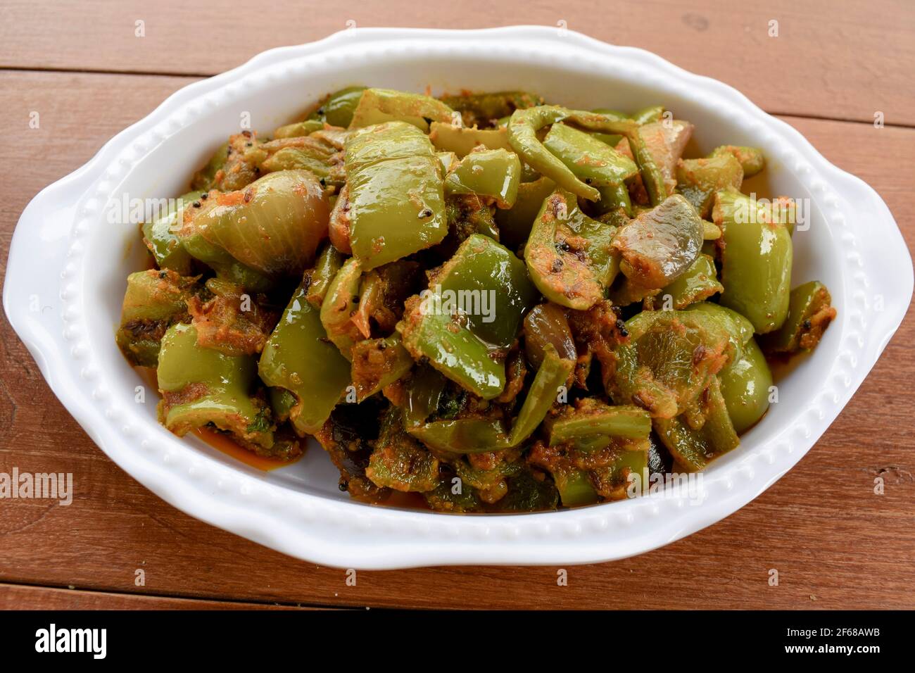 Indian capsicum curry hi-res stock photography and images - Alamy